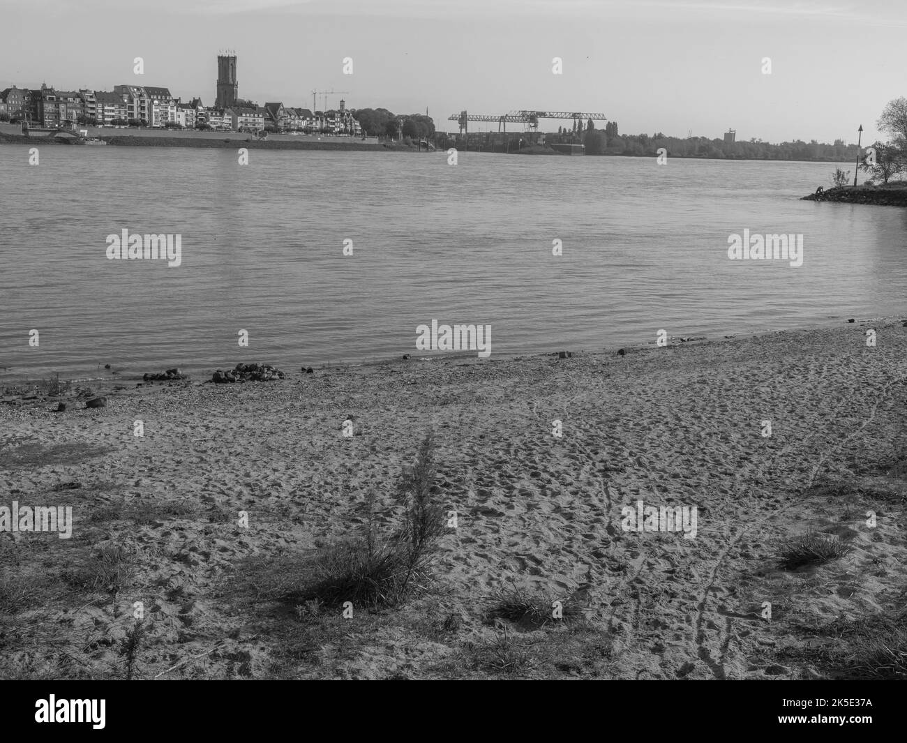 the city of Emmerich at the rhine river Stock Photo - Alamy