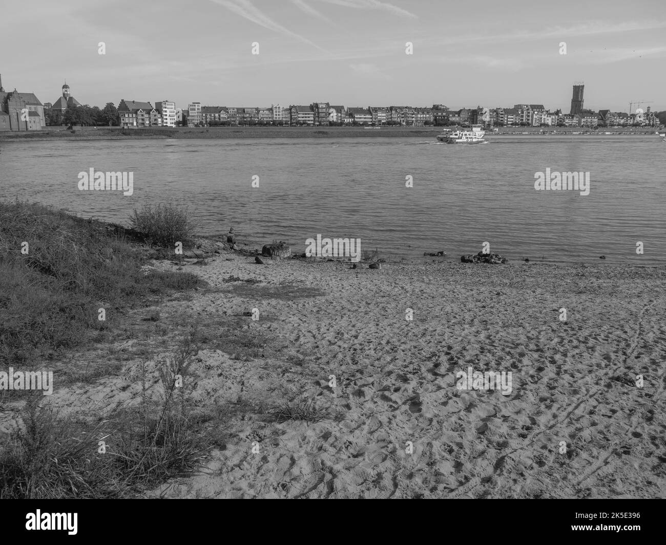 the city of Emmerich at the rhine river Stock Photo - Alamy