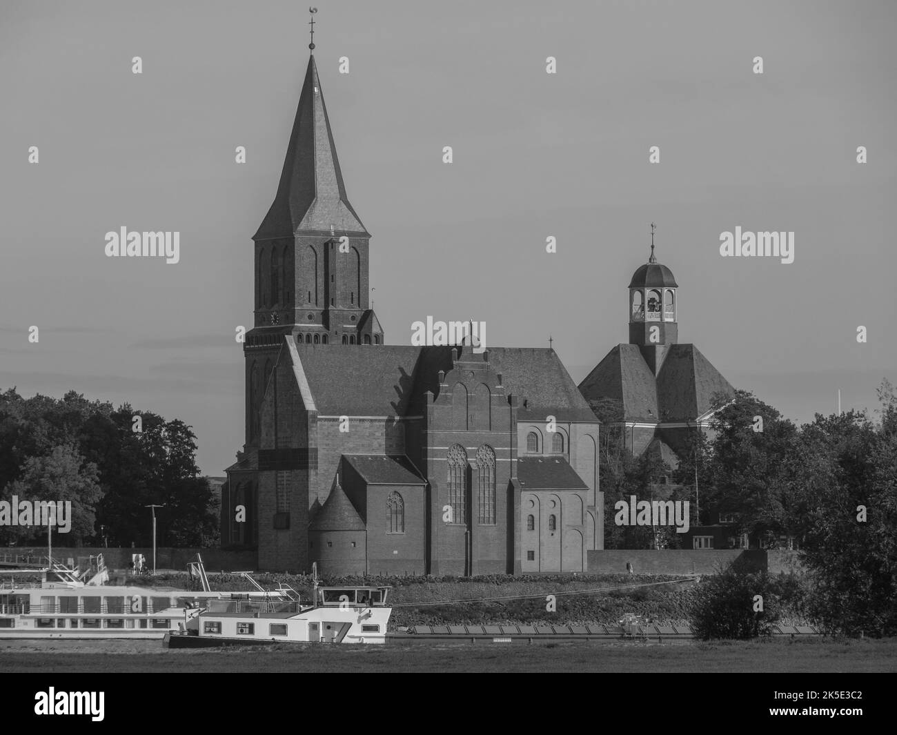 the city of Emmerich at the rhine river Stock Photo - Alamy