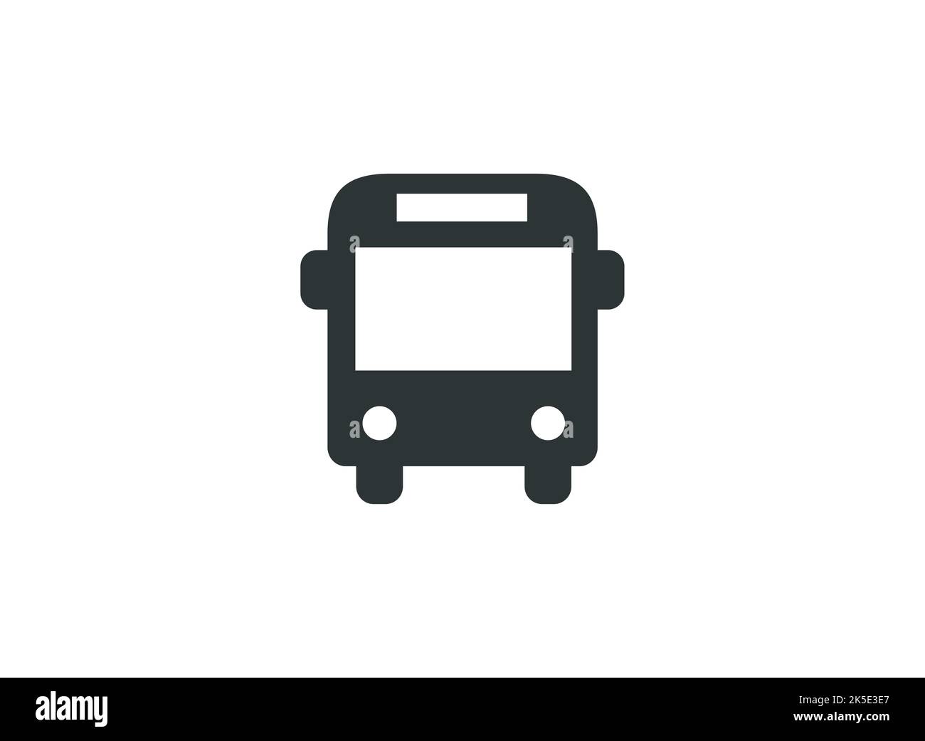 Isolated And Monochromatic Bus Icon Flat Design Vector Stock Vector Image And Art Alamy