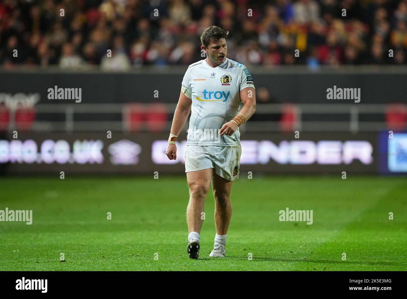 Alec Hepburn of Exeter Chiefs during the Gallagher Premiership Rugby ...