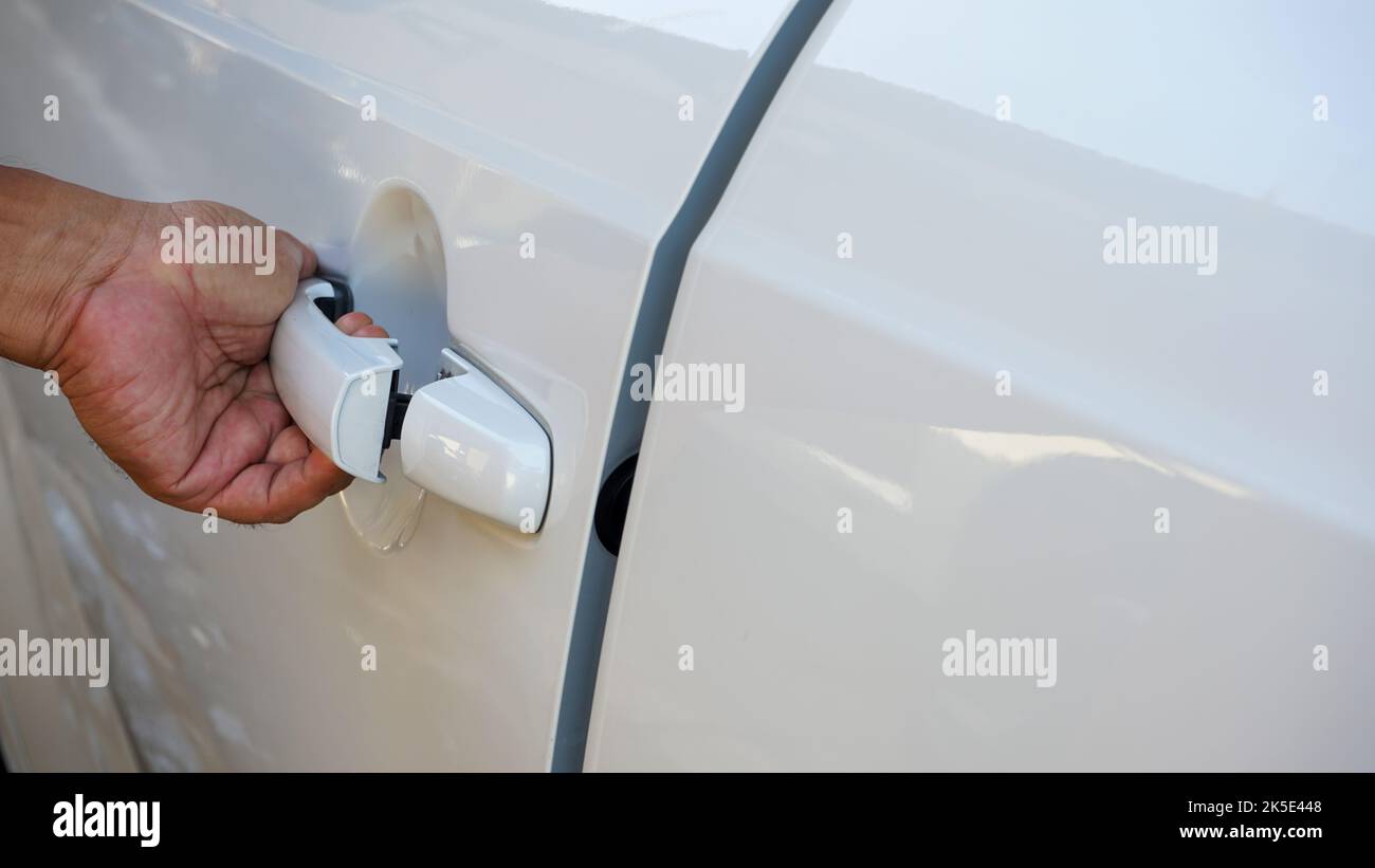 Close up part of a modern car Stock Photo - Alamy