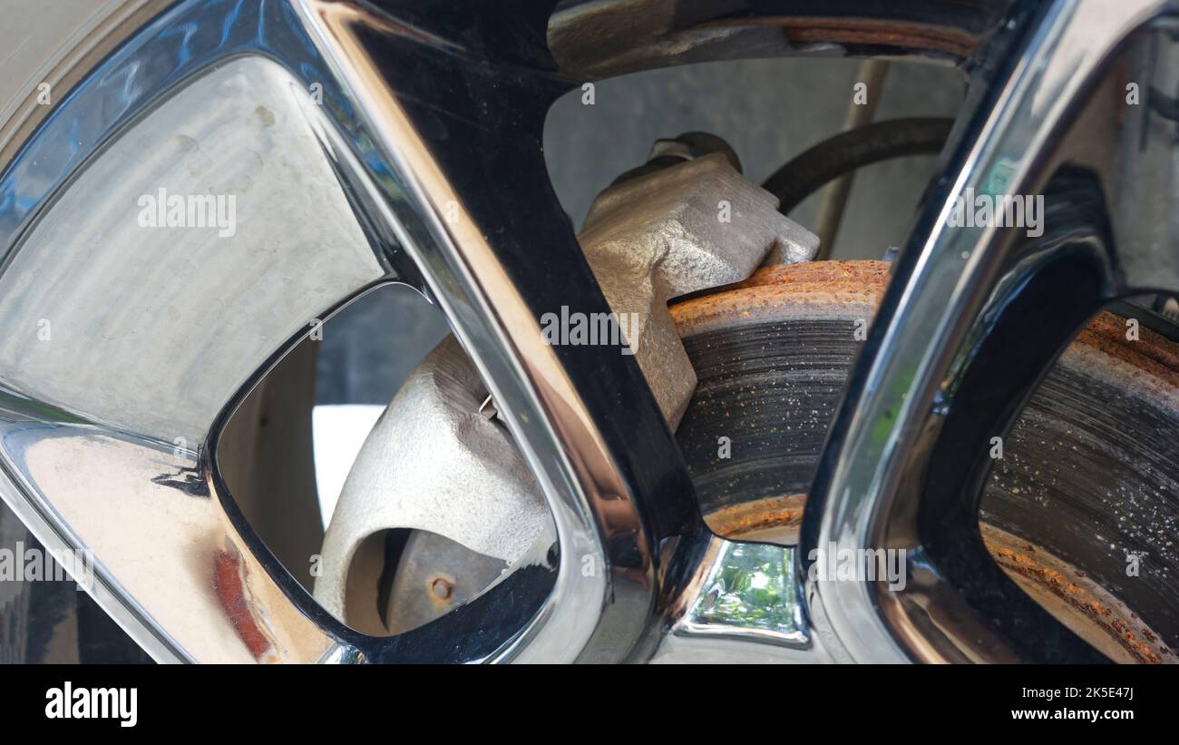 Close up part of a modern car Stock Photo - Alamy