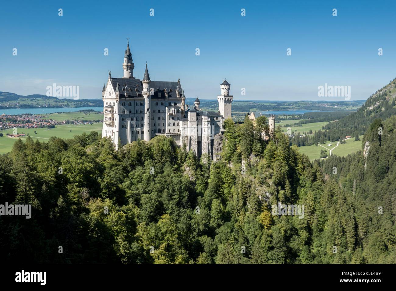 Neuschwanstein Castle, Schwangau, Bavaria, Germany Stock Photo - Alamy