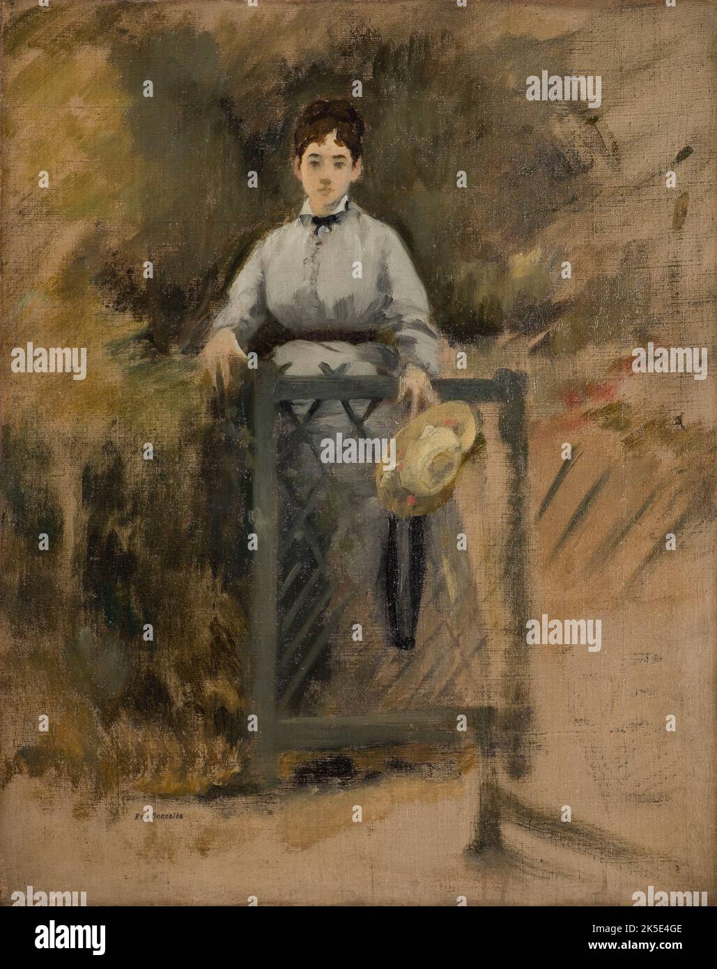 La Servante ou A la barrière, between 1865 and 1870. The Servant, or ...