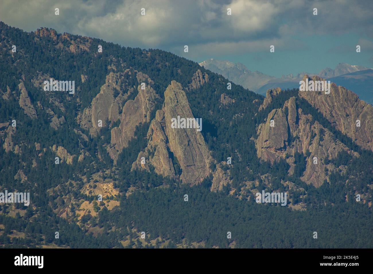 Jagged Rock Formations Stock Photo - Alamy