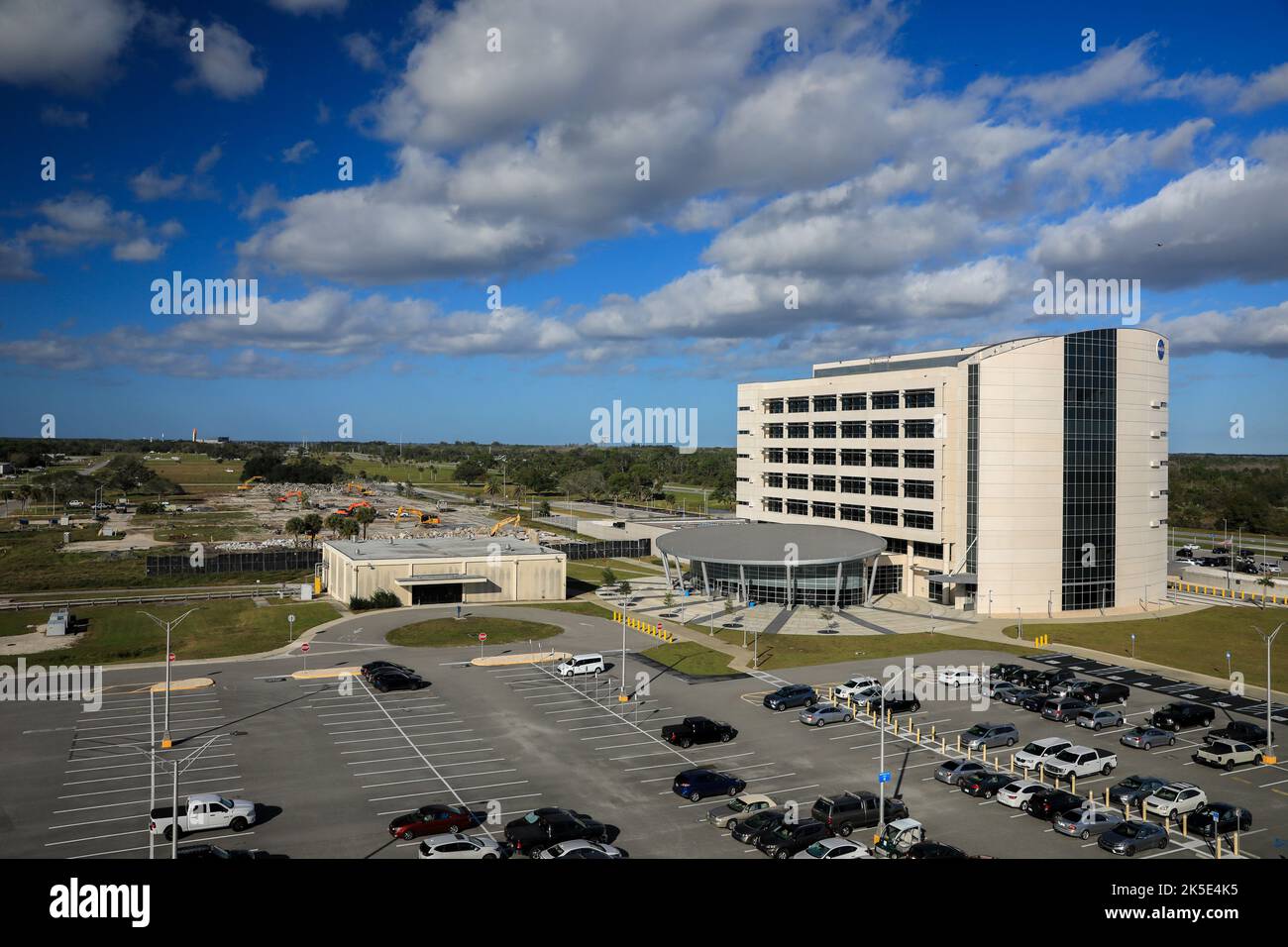 Shown is a view of the seven-story, 200,000-square-foot Central Campus ...