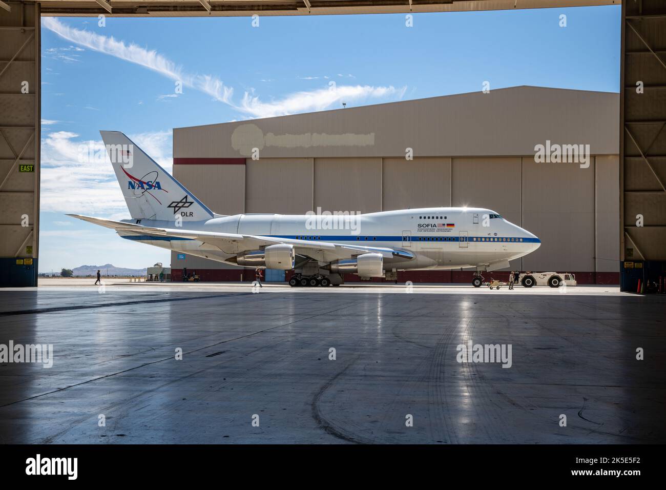 The Stratospheric Observatory for Infrared Astronomy (SOFIA) returns to NASA’s Armstrong Flight ...