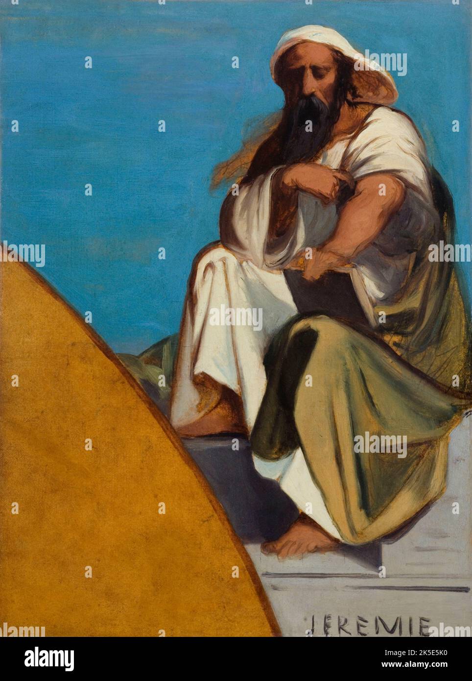 Prophet jeremiah painting hi-res stock photography and images - Alamy