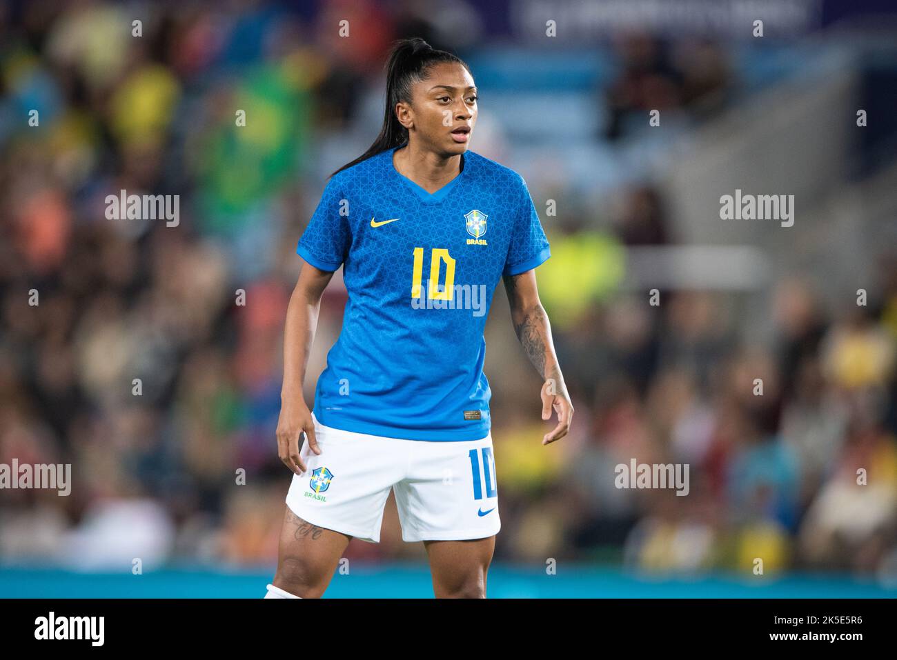 Oslo, Norway. 07th Oct, 2022. Kerolin (10) of Brazil seen during the ...