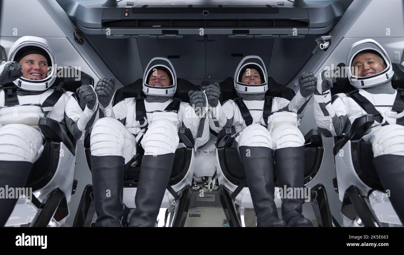 Kennedy Space Center, Florida, USA. 5th Oct, 2022. The SpaceX Crew-5 ...
