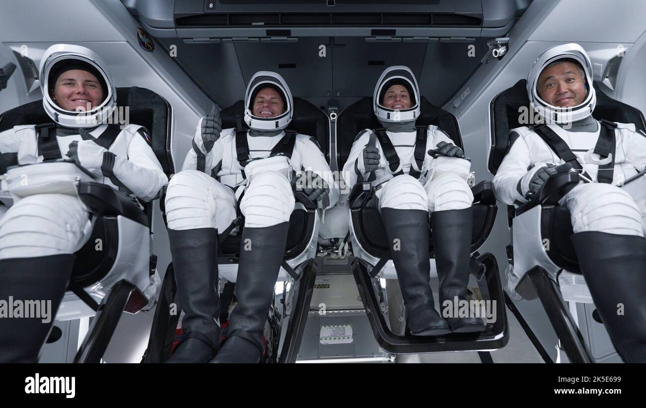 Kennedy Space Center, Florida, USA. 5th Oct, 2022. The SpaceX Crew-5 ...