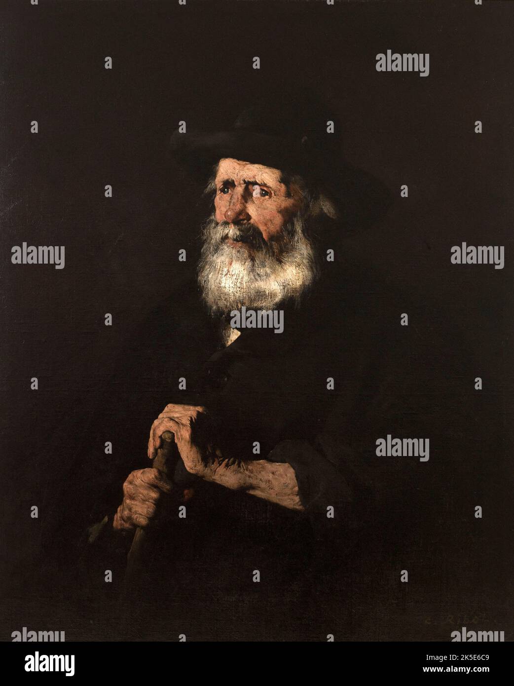 Portrait d'un vieillard, c.1875 Stock Photo - Alamy