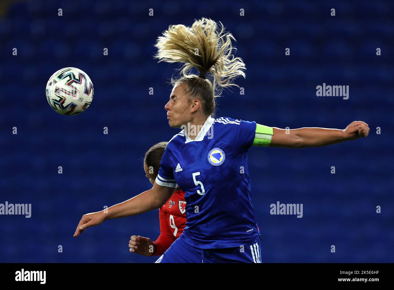 Cardiff, UK. 06th Oct, 2022. Melisa Hasanbegovic of Bosnia ...