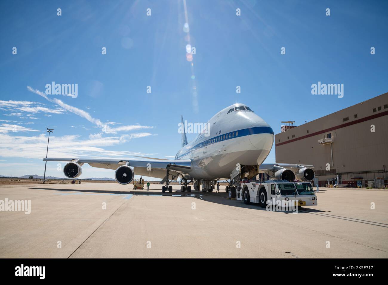 The Stratospheric Observatory for Infrared Astronomy (SOFIA) returns to NASA’s Armstrong Flight ...