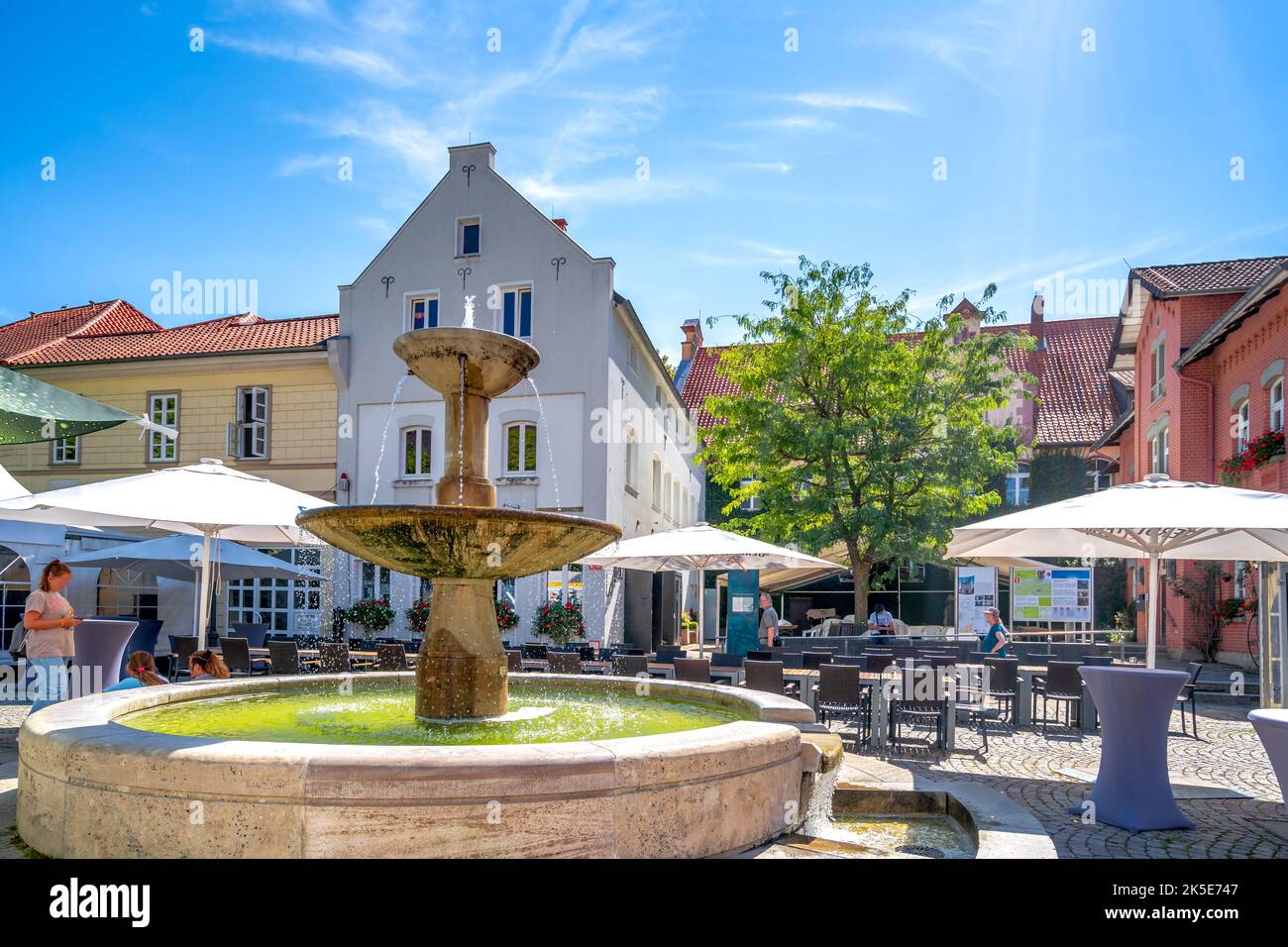 Historical city of Bad Gandersheim, Germany Stock Photo - Alamy