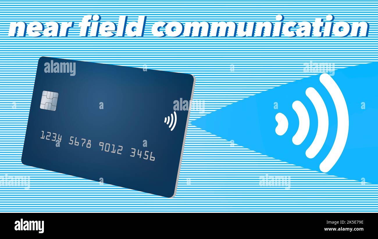 Pay by contactless illustration hi-res stock photography and images - Alamy