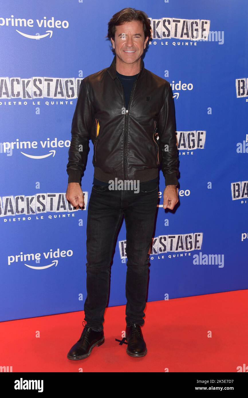 Rome, Italy. 07th Oct, 2022. Paolo Conticini attends the red carpet of ...