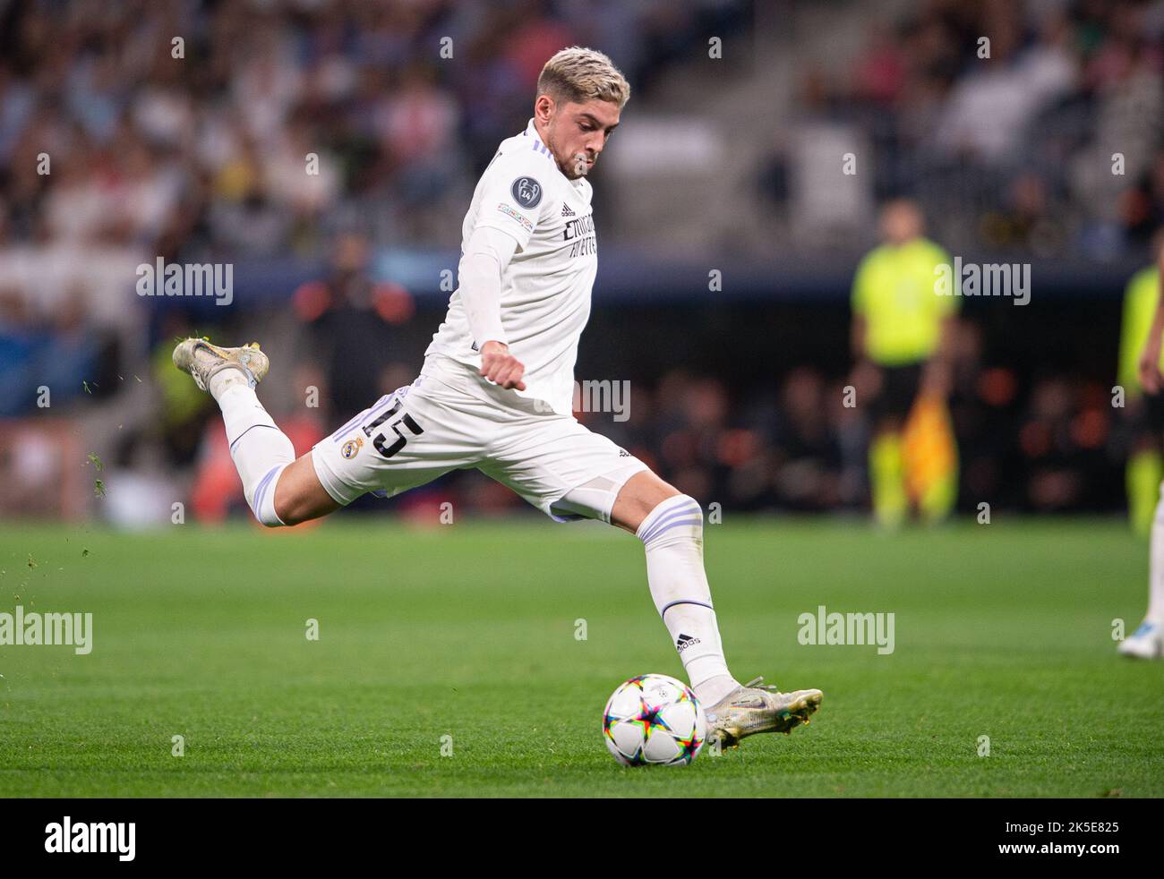 5th October 2022; Stadium Santiago Bernabeu, Madrid, Champions League ...