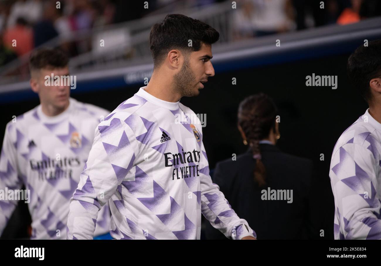 5th October 2022; Stadium Santiago Bernabeu, Madrid, Champions League ...