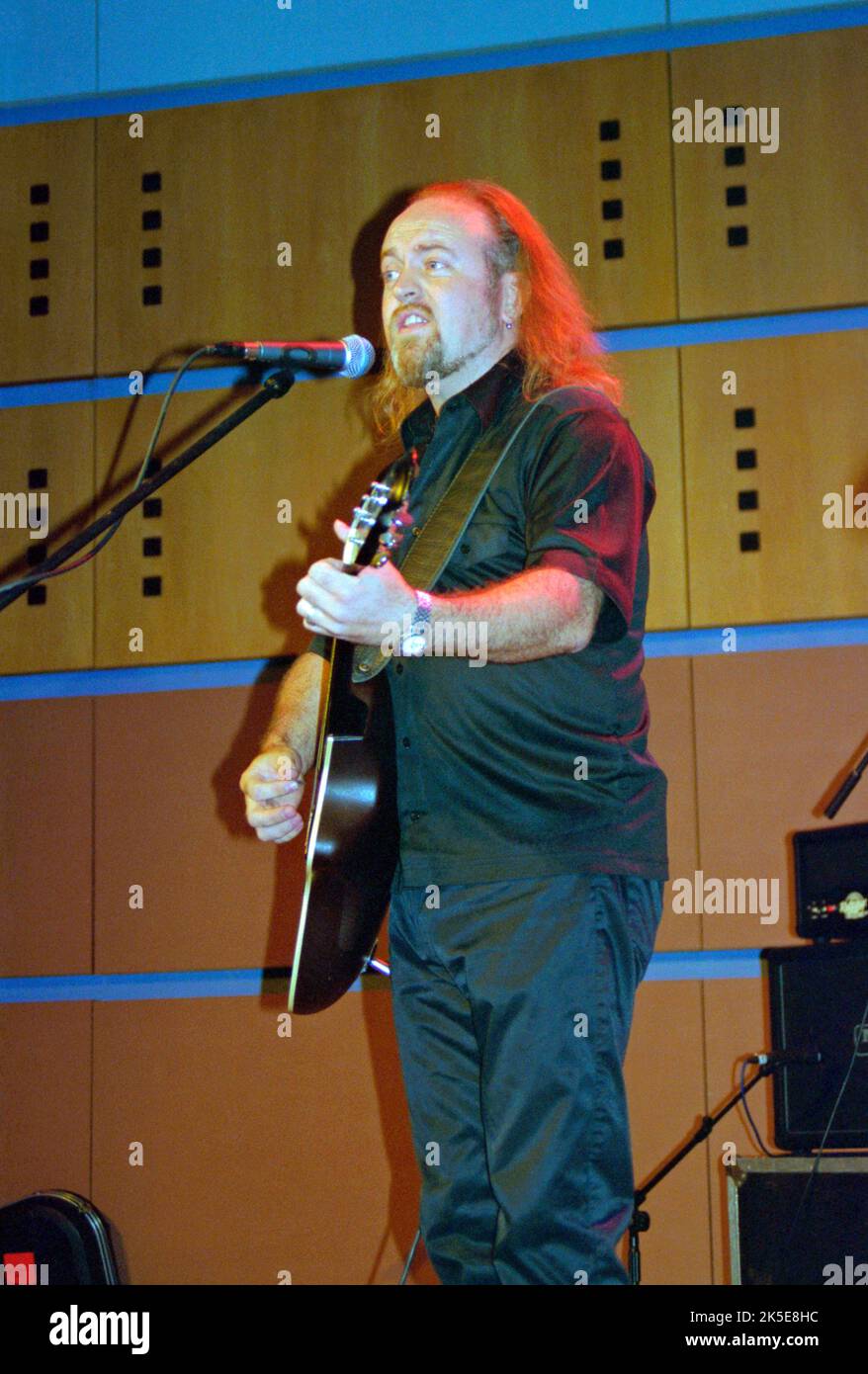 English stand-up comedian Bill Bailey performing at a private function ...