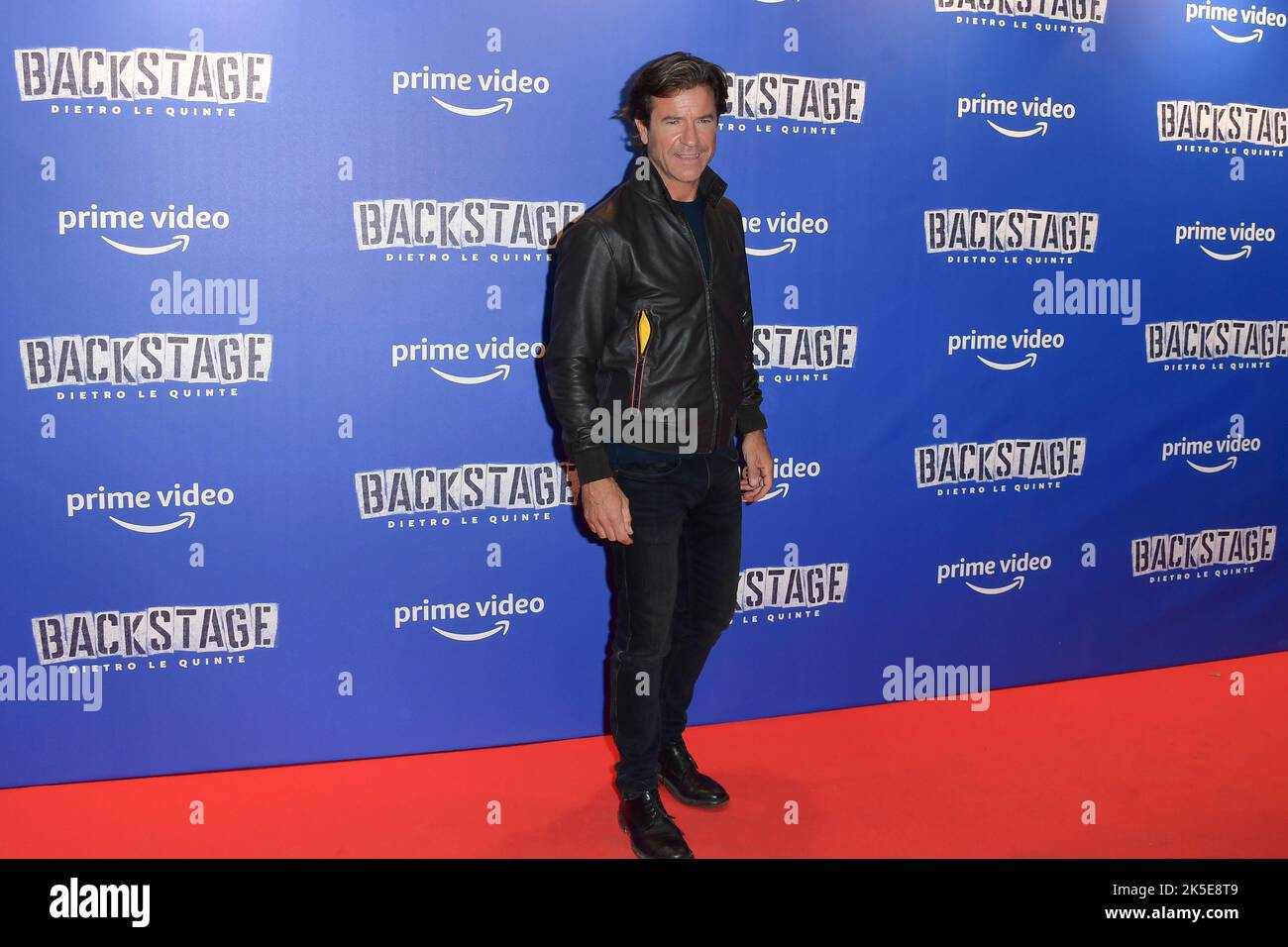 Paolo Conticini attends the red carpet of the movie "Backstage-Dietro ...