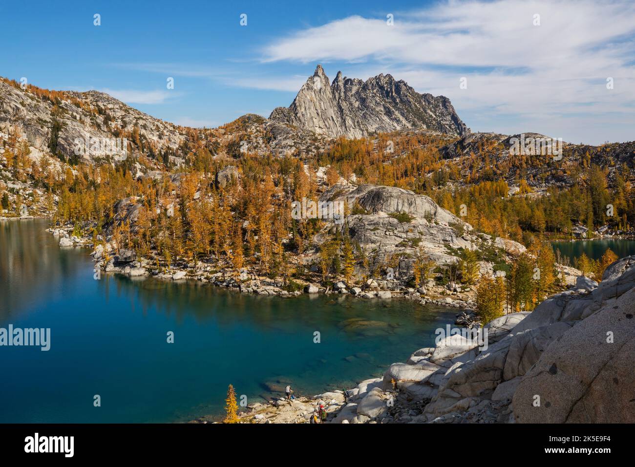 Beautiful Alpine lakes wilderness area in Washington, USA Stock Photo ...