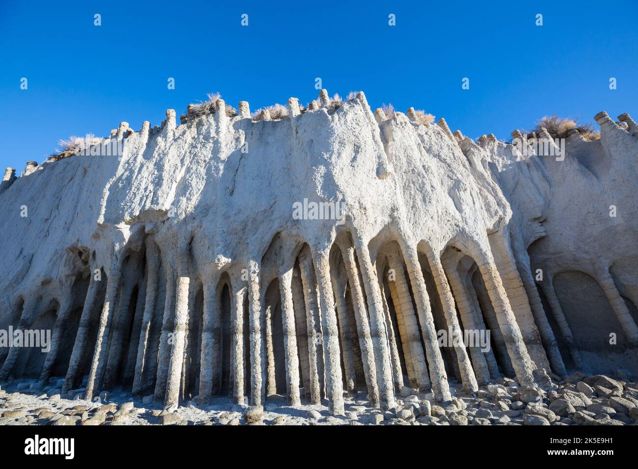 Unusual natural landscapes- The Crowley Lake Columns in California, USA ...