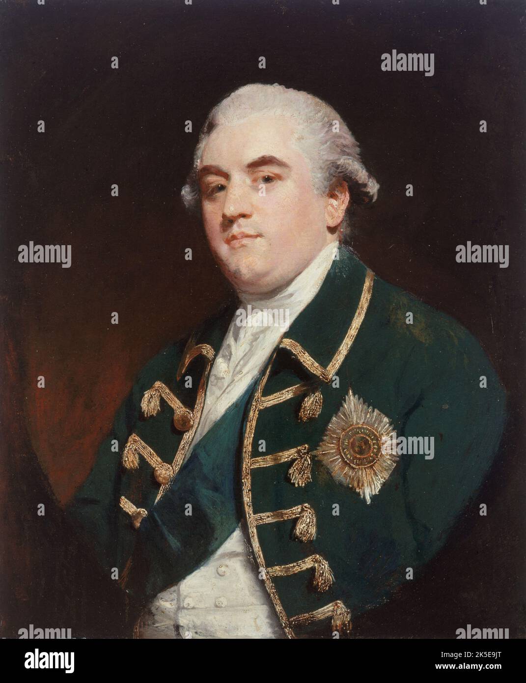 Portrait of Robert Henley, 2nd Earl of Northington, 1782 Stock Photo ...