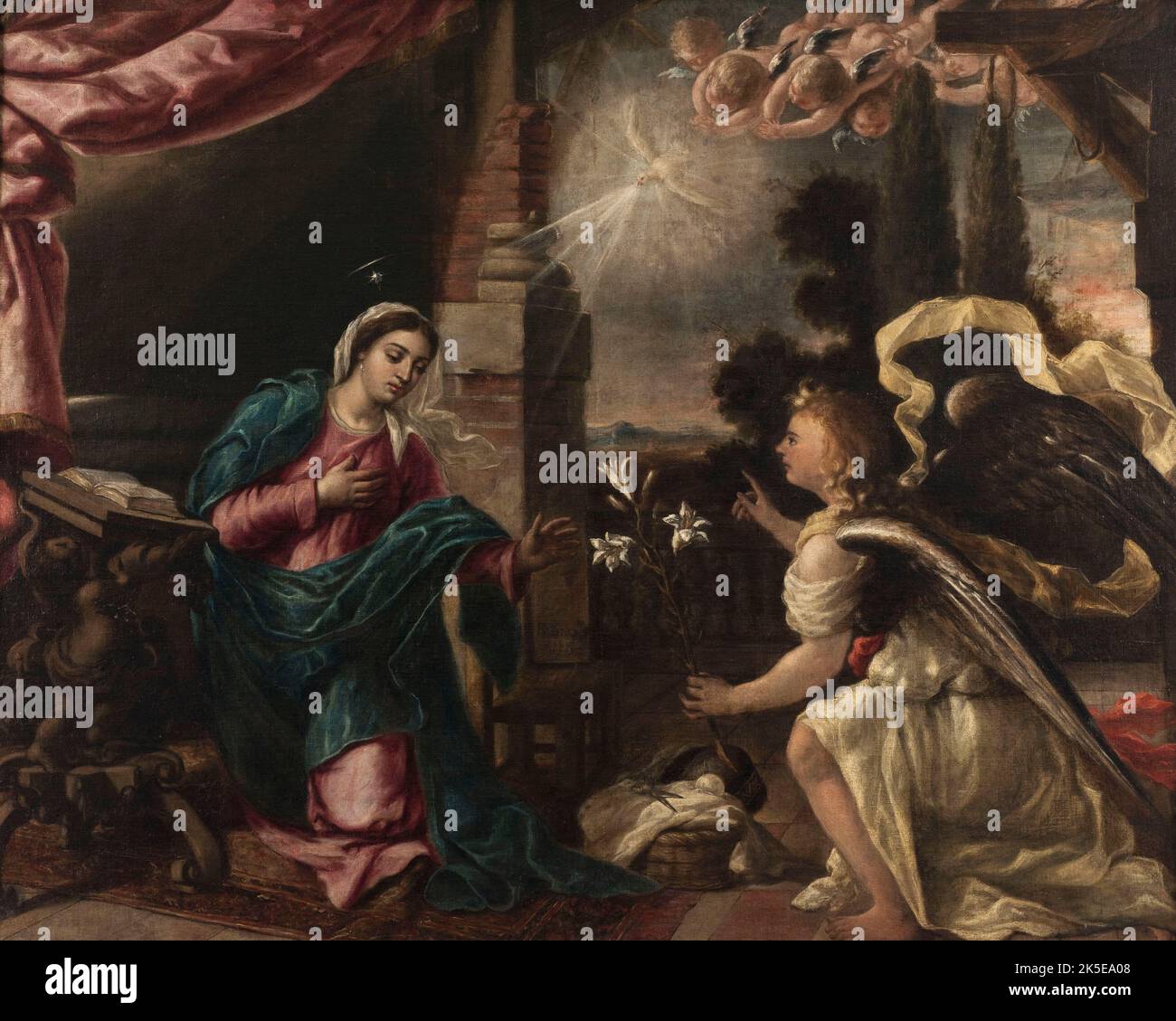 The Annunciation, 1669 Stock Photo - Alamy