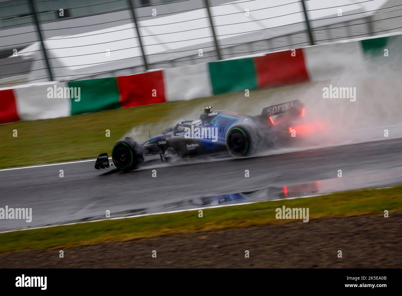 Suzuka, Japan. 07th Oct, 2022. 06 LATIFI Nicholas (can), Williams Racing FW44, action during the ...