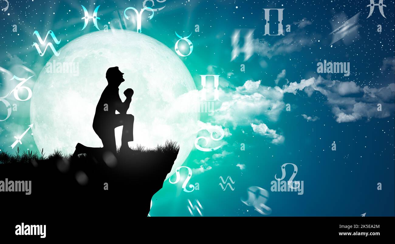 Zodiac man hi-res stock photography and images - Alamy