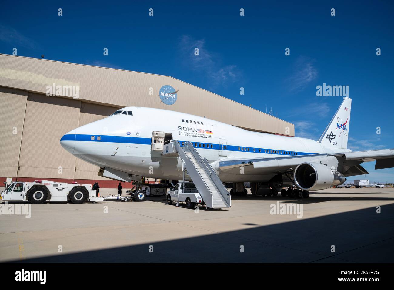 The Stratospheric Observatory for Infrared Astronomy (SOFIA) returns to NASA’s Armstrong Flight ...