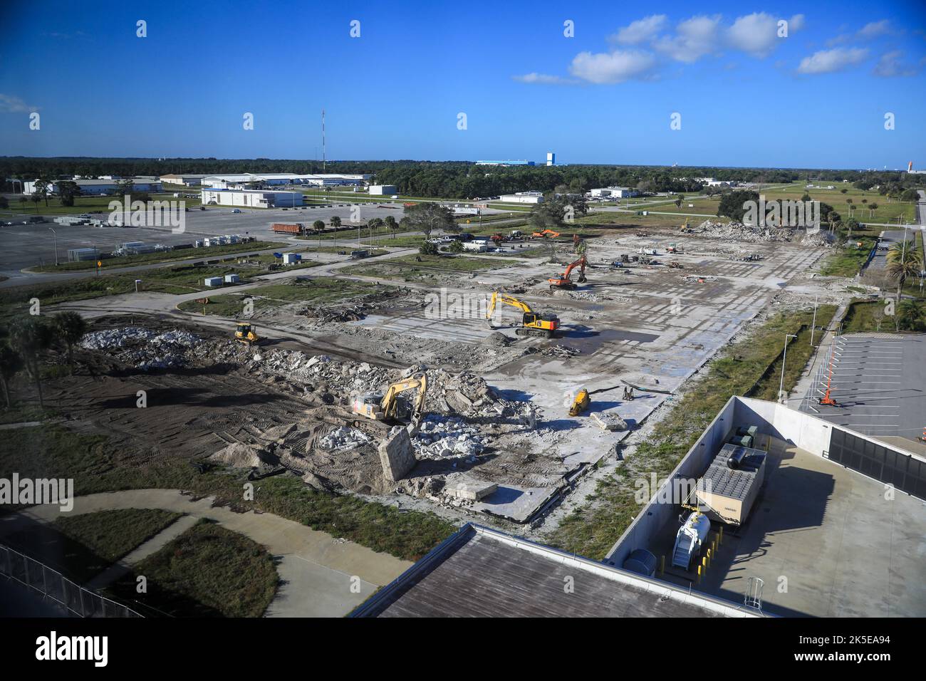 Shown on Jan. 11, 2022, is the area formerly occupied by the ...