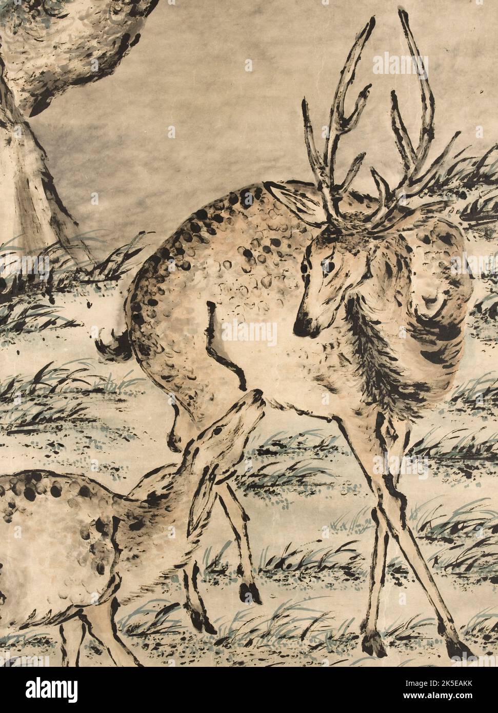 Painting of a thousand Autumns, 206 Stock Photo - Alamy