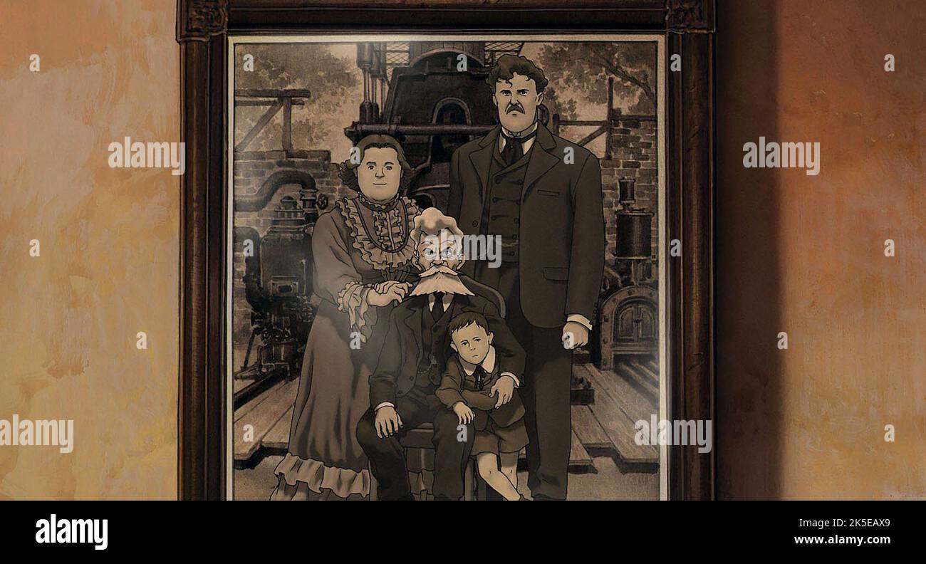 STEAM FAMILY PHOTOGRAPH, STEAMBOY, 2004 Stock Photo - Alamy