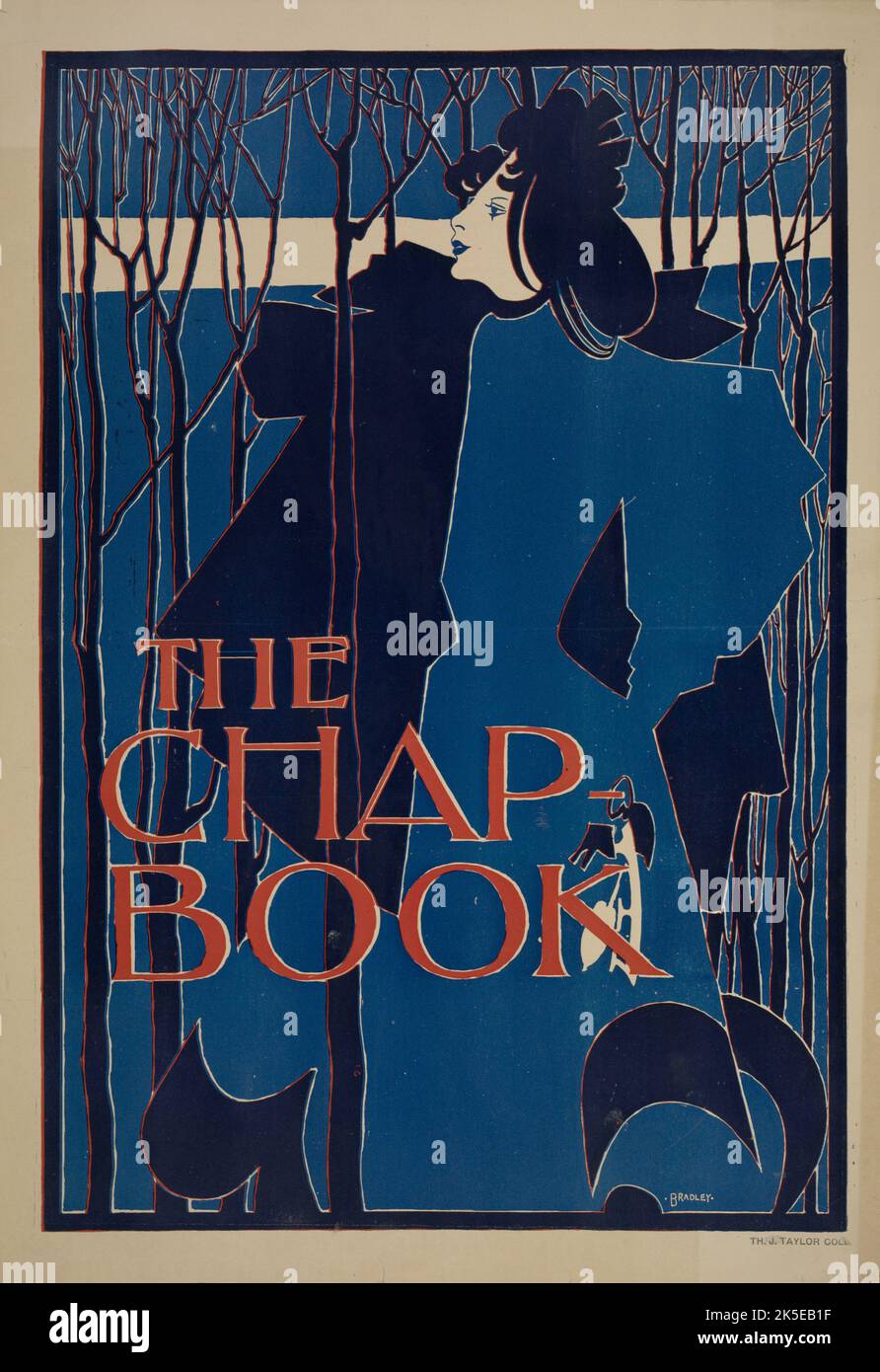 The chap book, c1894 Stock Photo - Alamy
