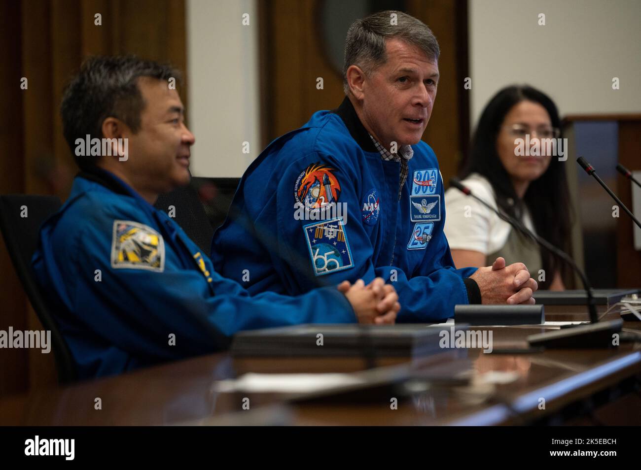 NASA astronaut Shane Kimbrough and Japan Aerospace Exploration Agency ...