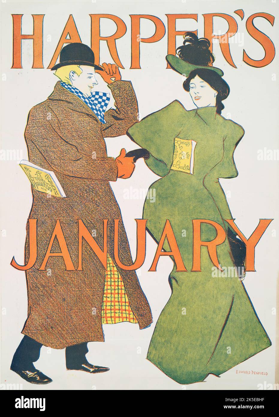 Harper's January, c1895. [Publisher: Harper Publications; Place: New ...