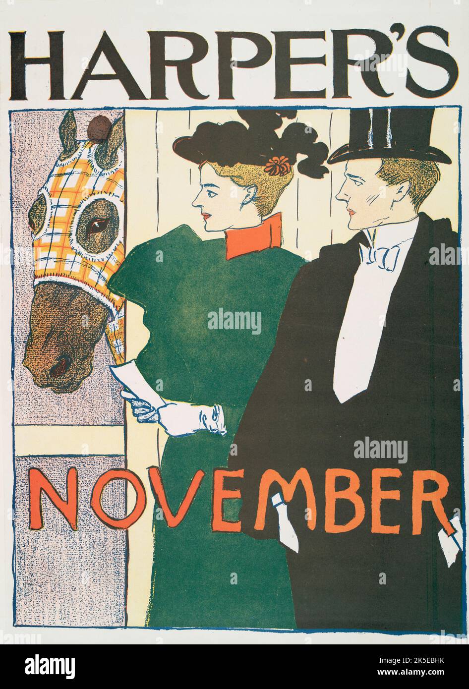 Harper's November, c1895. [Publisher: Harper Publications; Place: New ...