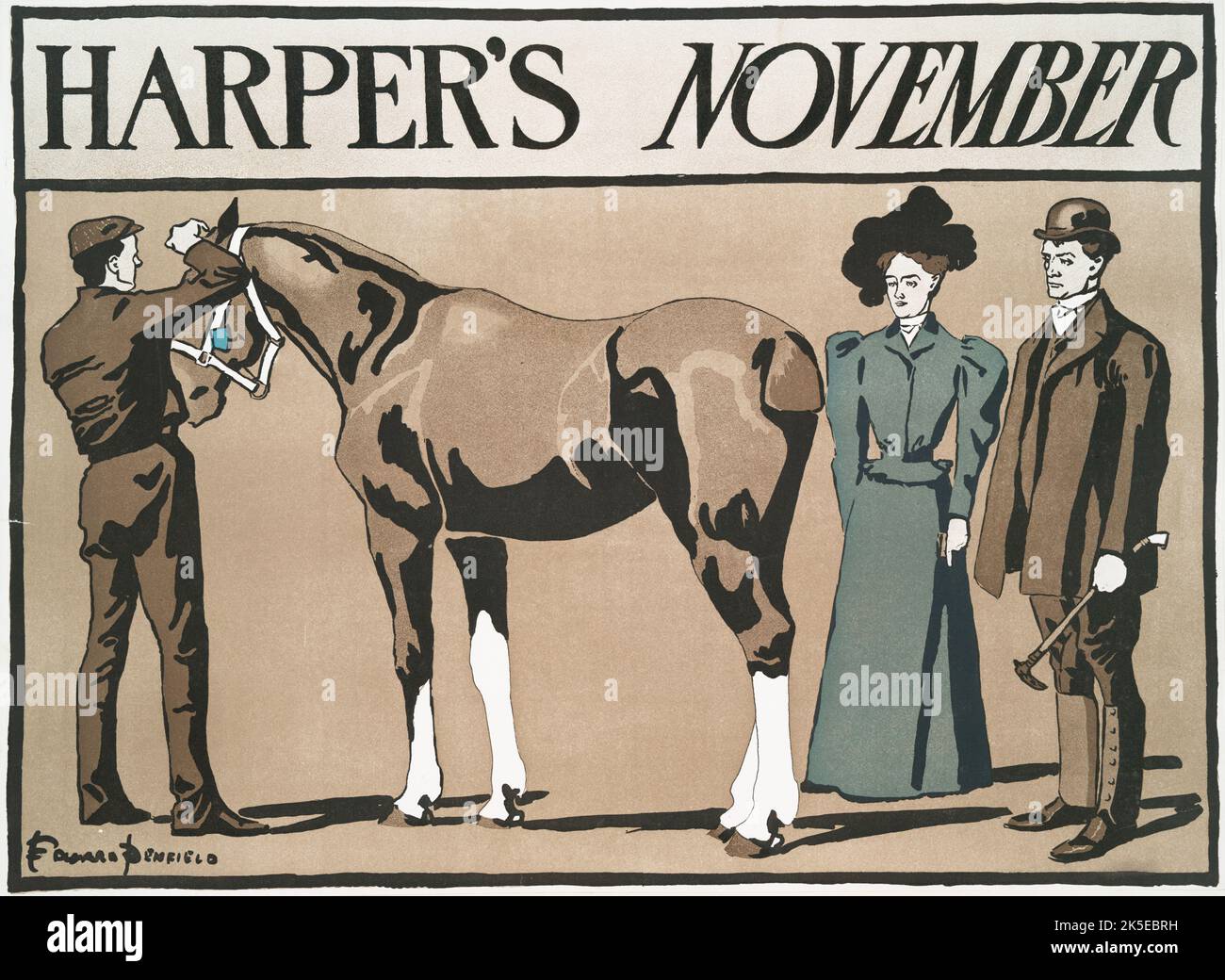 Harper's November, c1890 - 1907. [Publisher: Harper Publications; Place ...