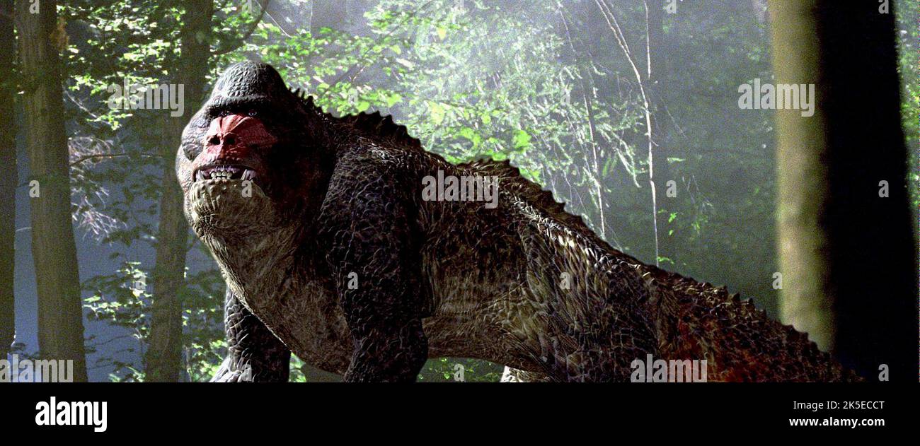 THE DINOSAUR MANDRILL, A SOUND OF THUNDER, 2004 Stock Photo - Alamy
