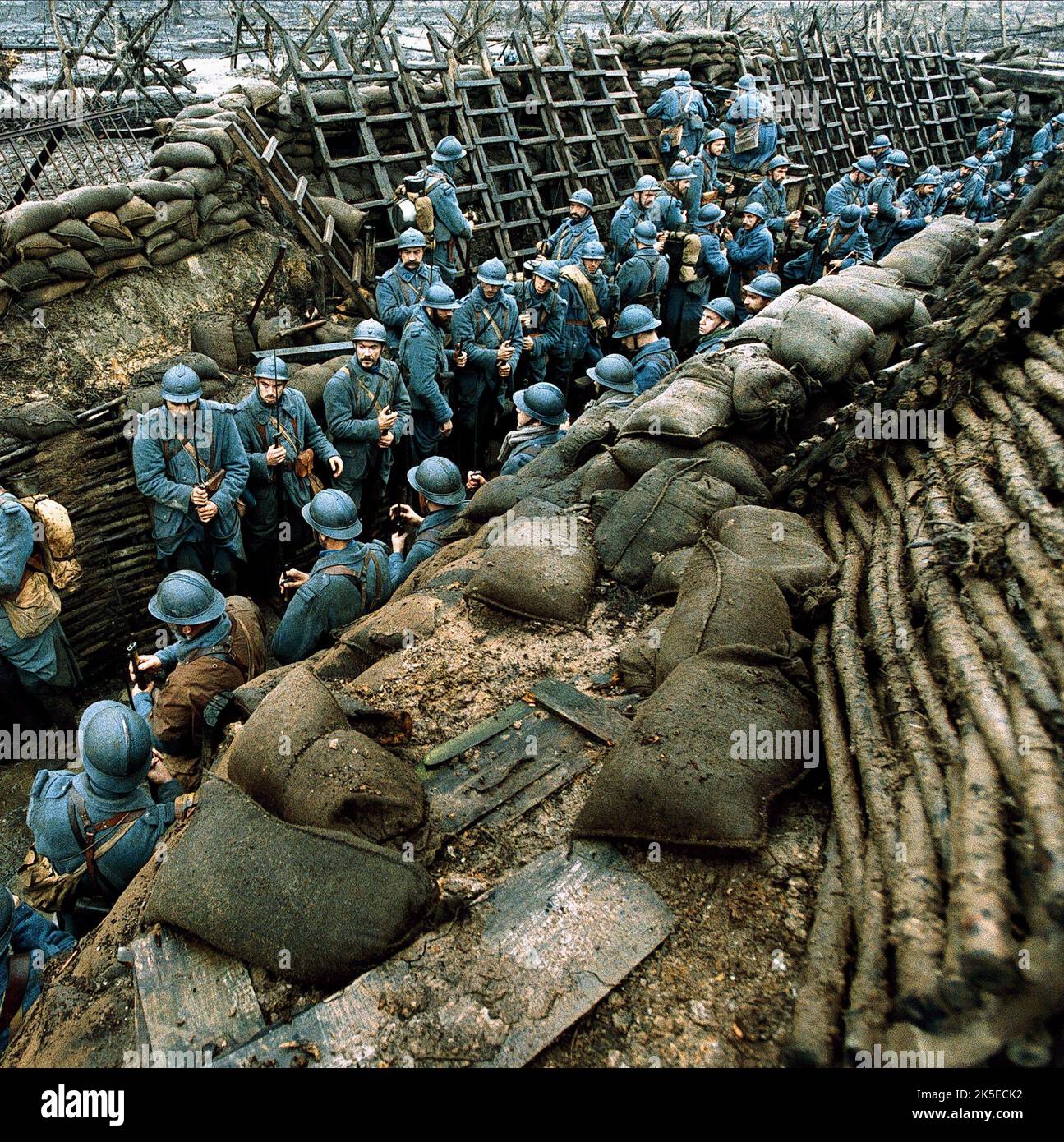 Long trench hi-res stock photography and images - Alamy