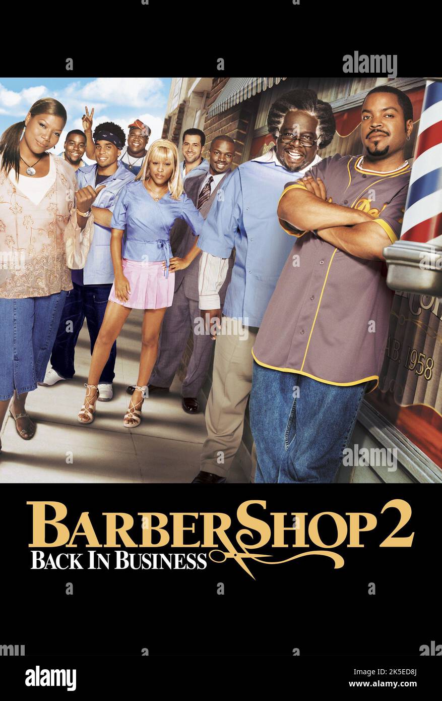 Barbershop 2 movie poster hi-res stock photography and images - Alamy