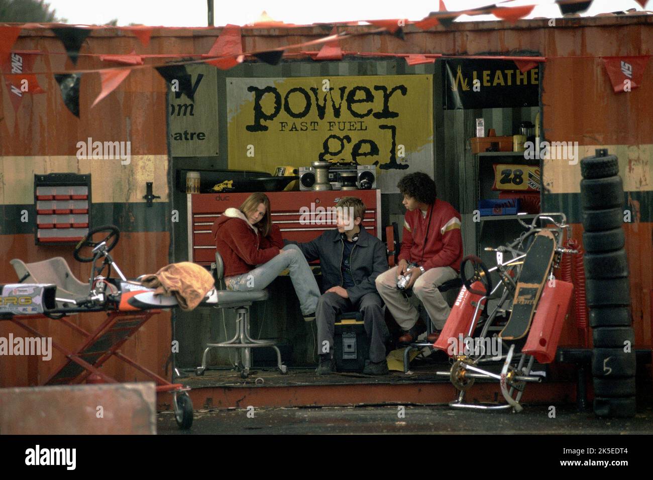 KRISTEN STEWART, MAX THIERIOT, CORBIN BLEU, CATCH THAT KID, 2004 Stock ...