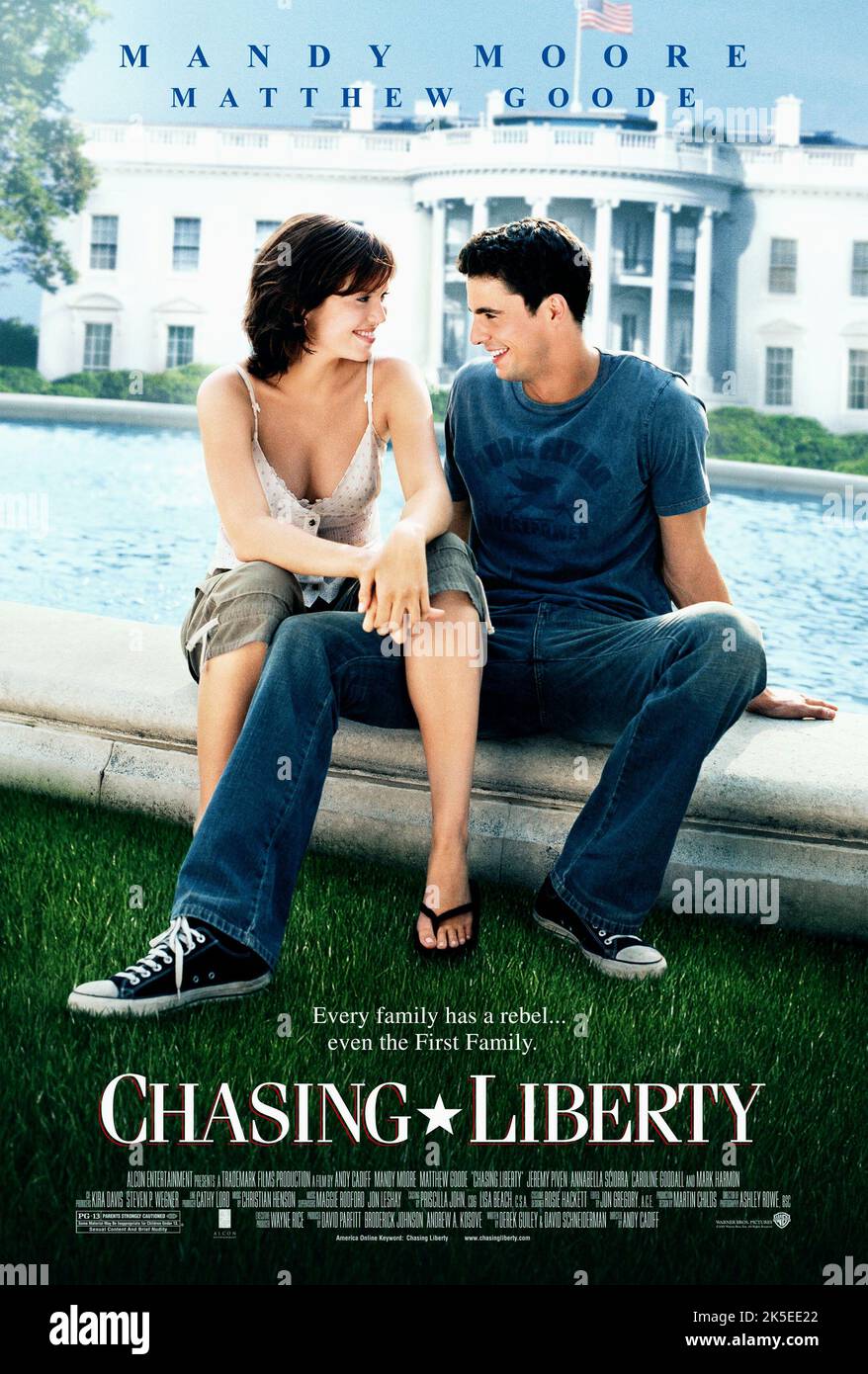 MANDY MOORE, MATTHEW GOODE, CHASING LIBERTY, 2004 Stock Photo - Alamy