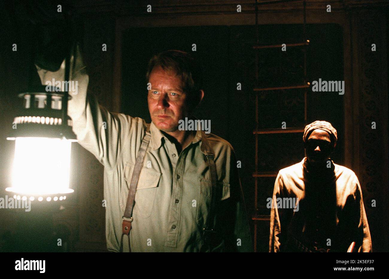 STELLAN SKARSGARD, ANDREW FRENCH, EXORCIST: THE BEGINNING, 2004 Stock ...