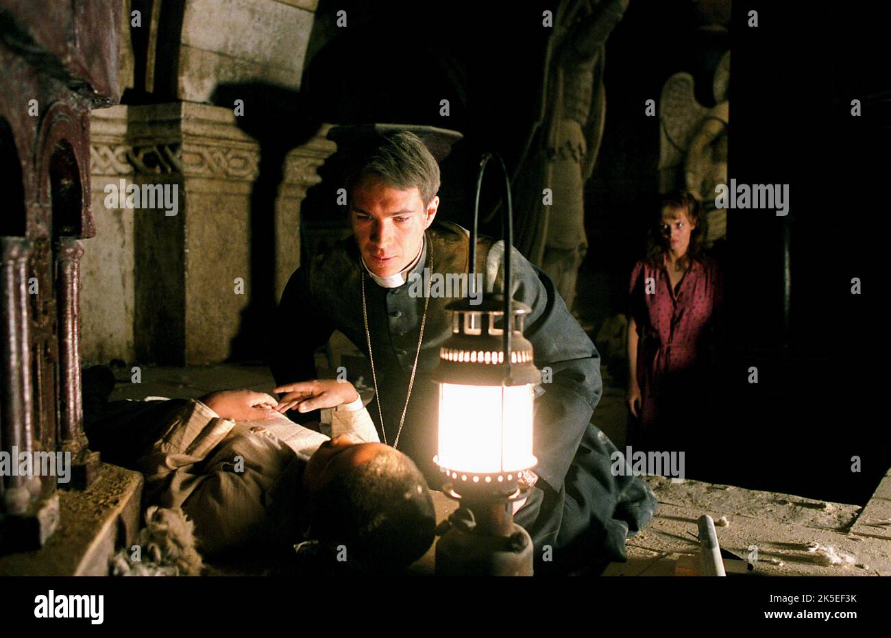 REMY SWEENEY, JAMES D'ARCY, IZABELLA SCORUPCO, EXORCIST: THE BEGINNING ...