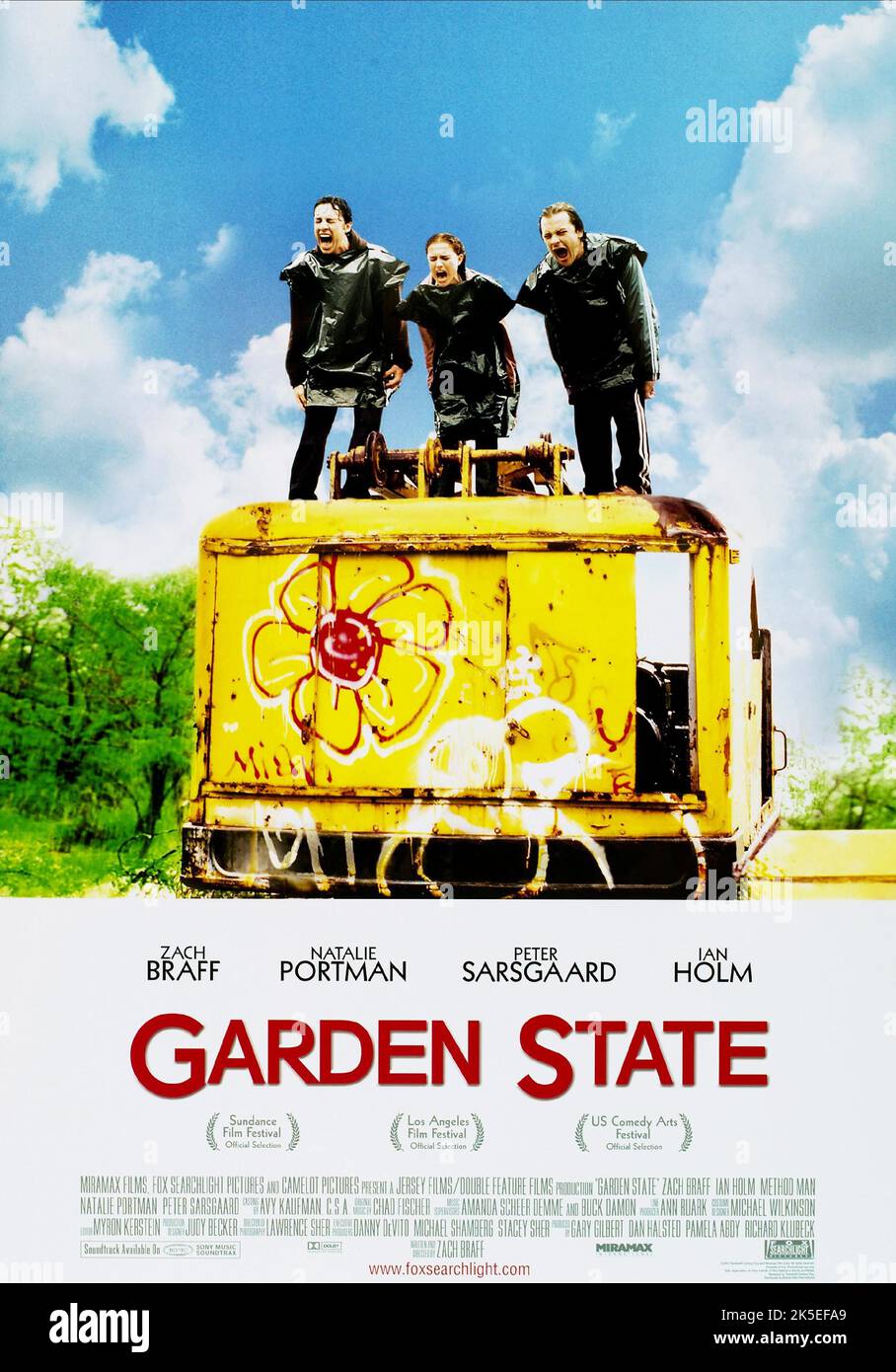 PETER SARSGAARD, NATALIE PORTMAN, ZACH BRAFF, GARDEN STATE, 2004 Stock ... PETER SARSGAARD, NATALIE PORTMAN, ZACH BRAFF, GARDEN STATE, 2004 Stock ...
