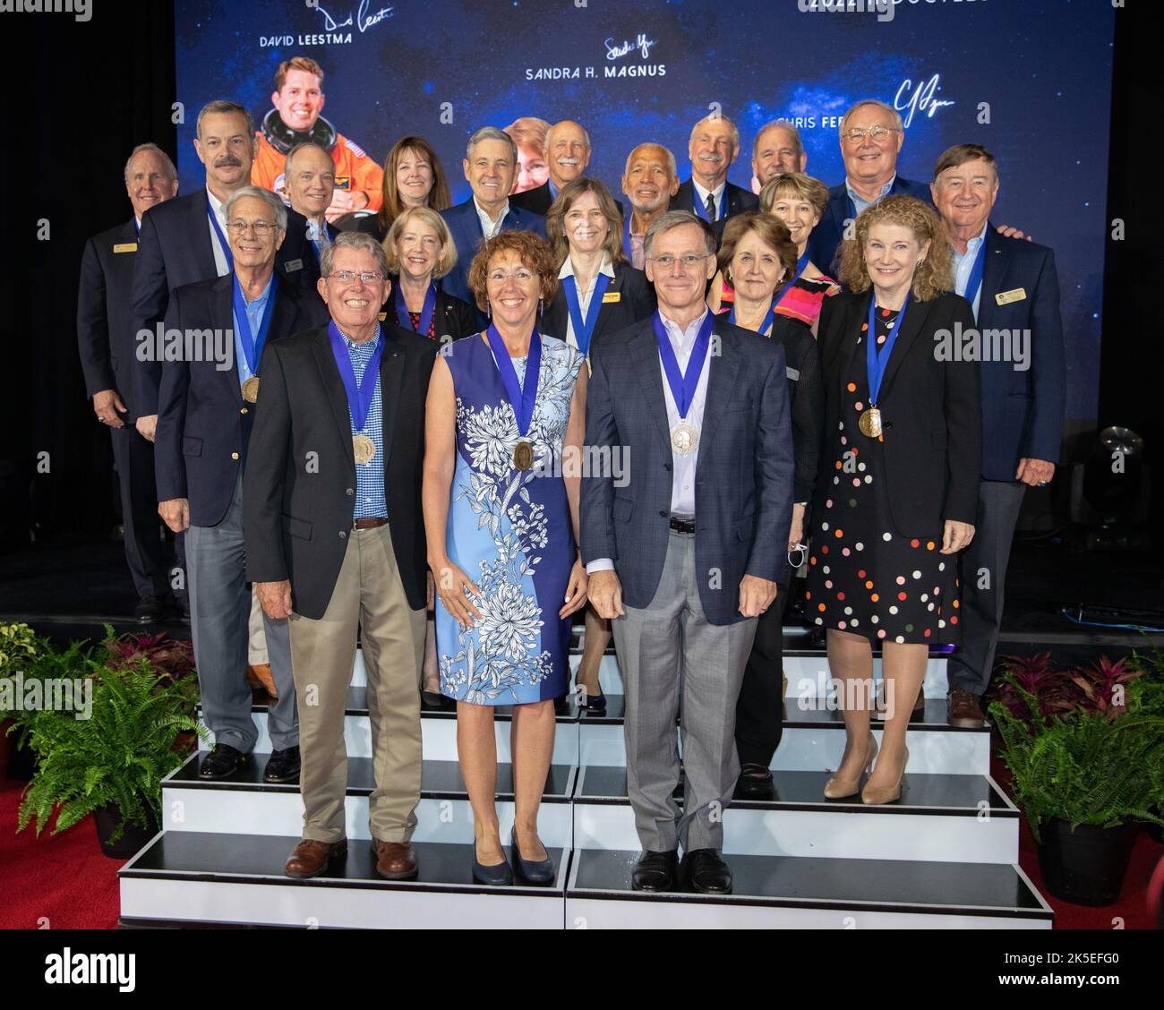 Three former NASA astronauts were inducted into the U.S. Astronaut Hall ...